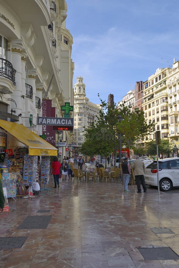 Typical Streets of Valencia Editorial Photo - Image of street, valencia ...