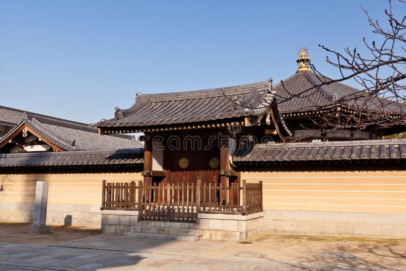 Structure of Japanese Temple Stock Photo - Image of religious, east ...