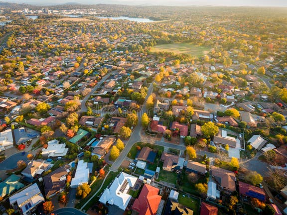 Typical Suburb in Australia Stock Image - Image of town, housing: 92523217