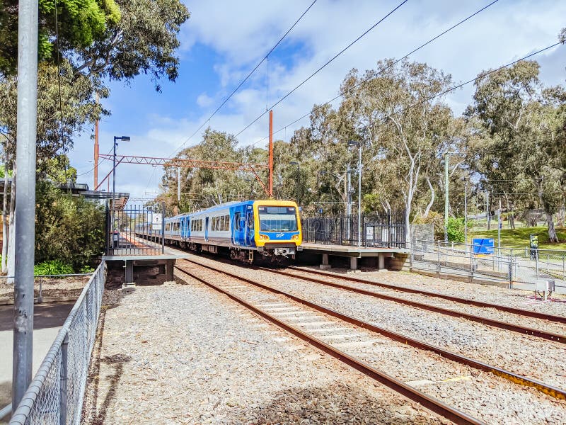 Melbourne Metro Train in Australia Editorial Stock Photo - Image of ...