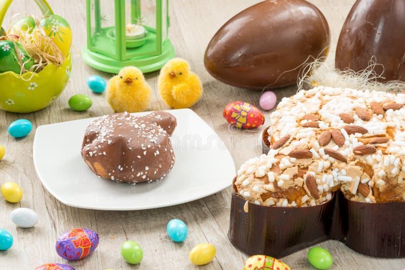 Typical Sweet Easter Dove-shaped Stock Image - Image of dough, culture ...