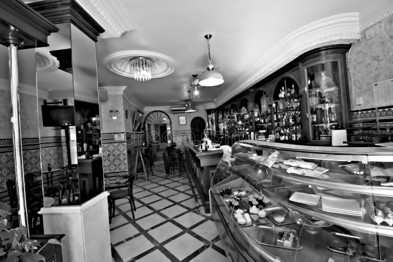 Typical and Traditional Cafe in Arahal 4 Stock Photo - Image of cafe ...
