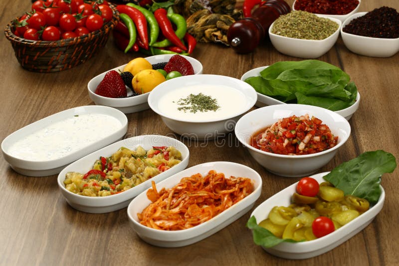 Turkish appetizers stock photo. Image of appetizers, cold - 99366936