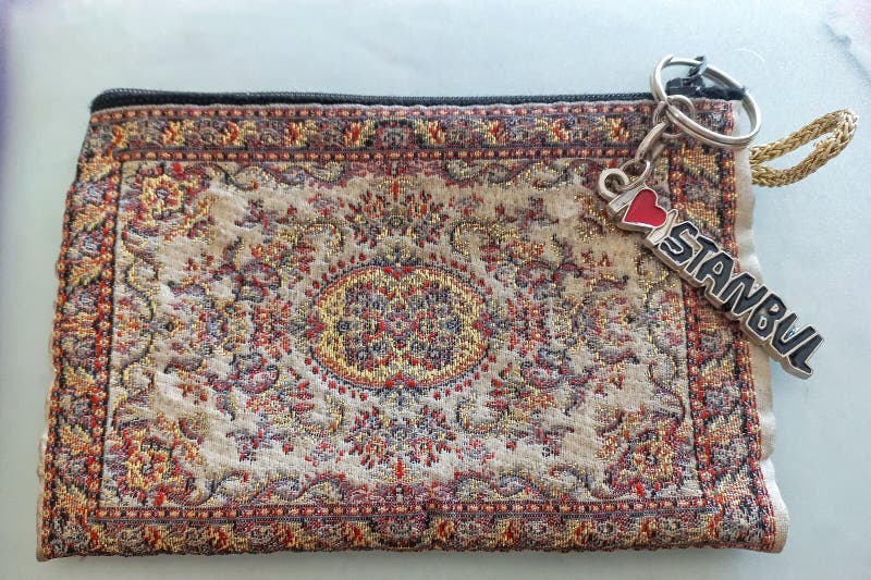 Typical Turkish Souvenirs in the Form of Traditional Motif Wallets with ...