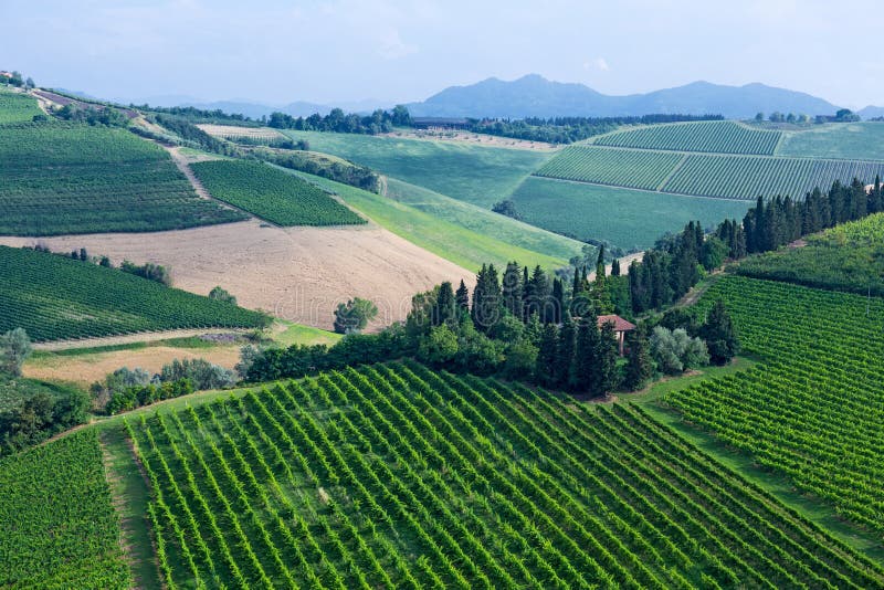 Farmhouse in Italy stock photo. Image of landscape, home - 93431044
