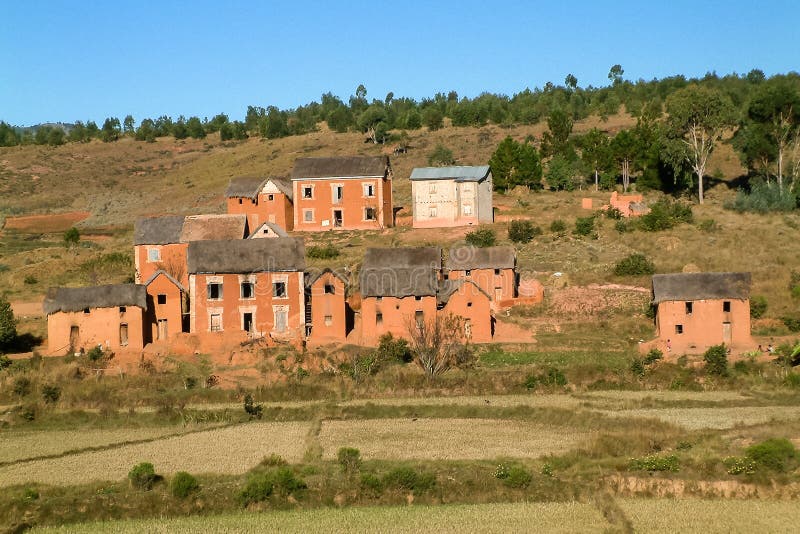 Typical village stock image. Image of landscape, highland - 38445463