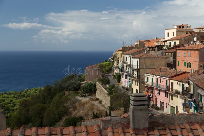Typical village in Italy stock photo. Image of typical - 40056094