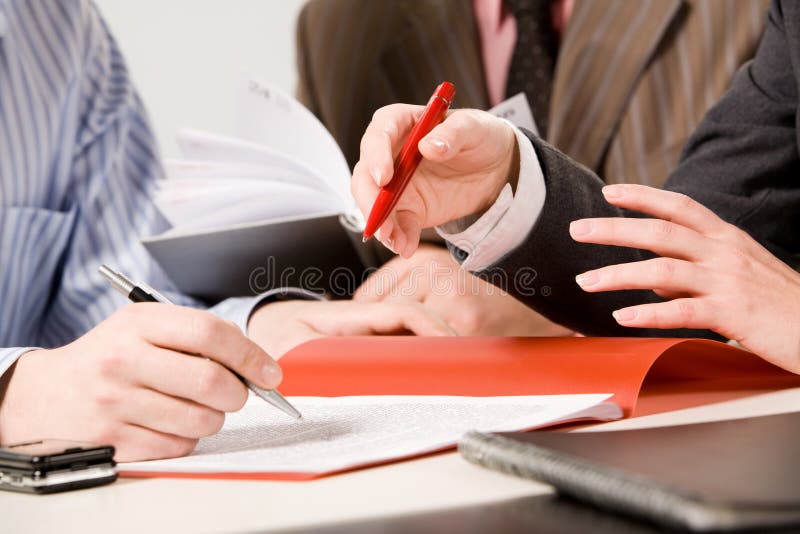 Typical working day stock photo. Image of pointing, holding - 3903482