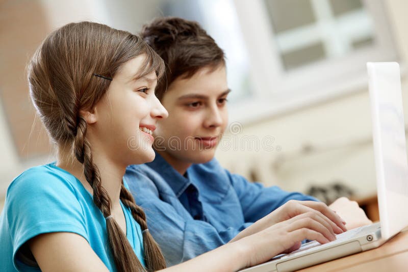 Computer education stock image. Image of blackboard, classroom - 9718985
