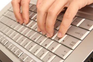 Typing stock photo. Image of enter, board, isolated, electronic - 3629178