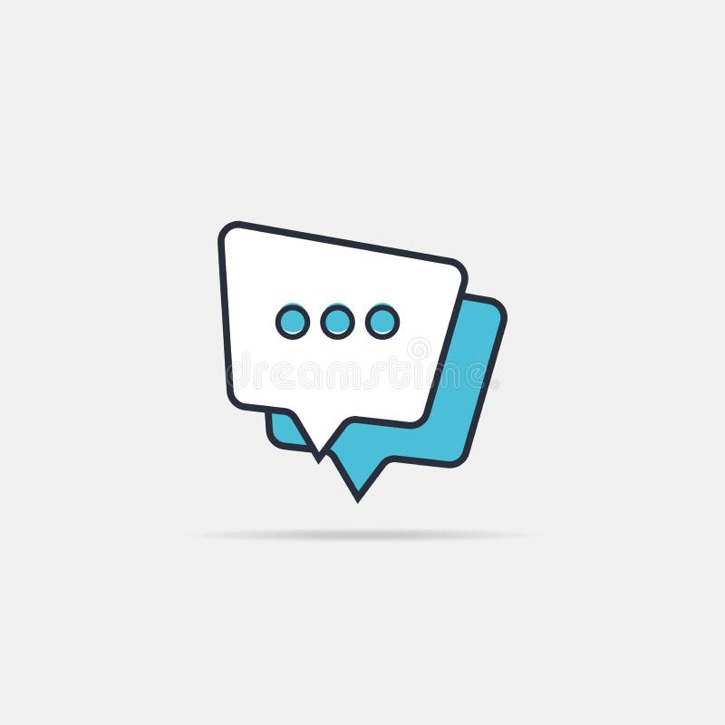 Typing Bubble Icon Stock Illustrations – 778 Typing Bubble Icon Stock ...