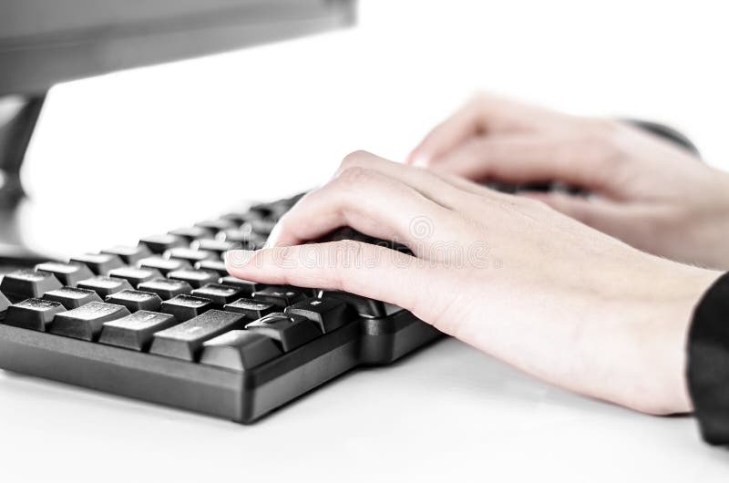 Typing stock image. Image of enter, information, keyboard - 35622123