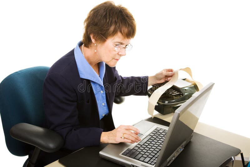 Typing Court Transcript stock image. Image of isolated - 7837297