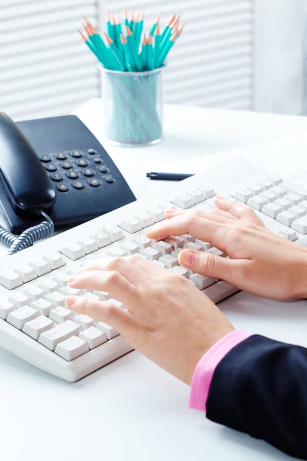 Typing documents stock photo. Image of keypad, congress - 13741504