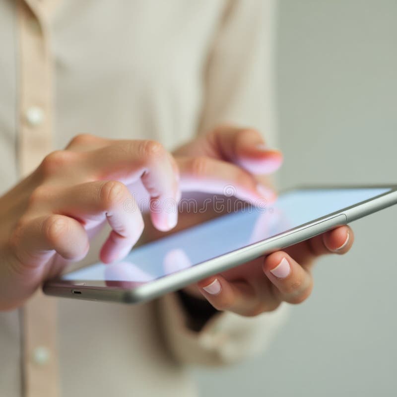 Typing Keybord Screen Hands Fingers - Ai Generated Stock Illustration ...