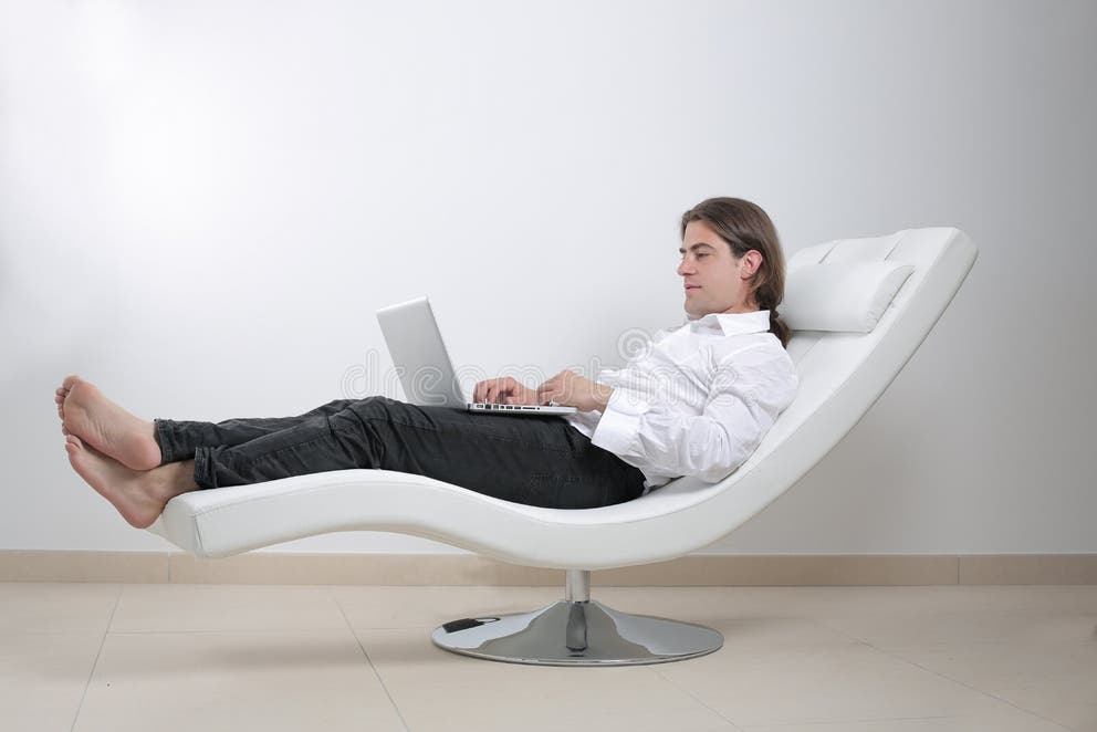 Typing man stock image. Image of liberty, horizon, nature - 41420519