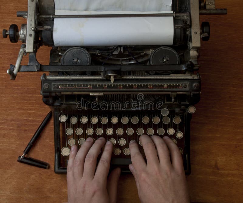8,597 Typing Old Typewriter Stock Photos - Free & Royalty-Free Stock ...