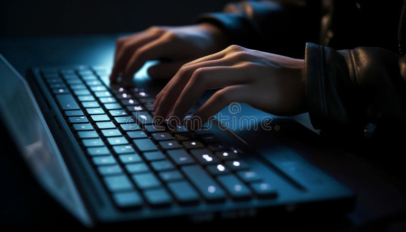 Typing Programmer Code on Modern Computer Equipment Generated by AI ...