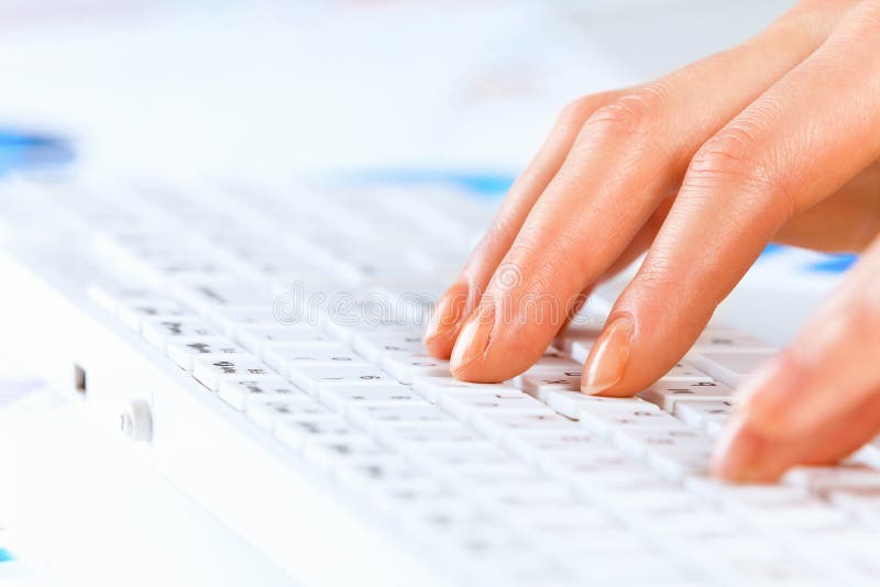 Typing work stock photo. Image of computing, computer - 41642798