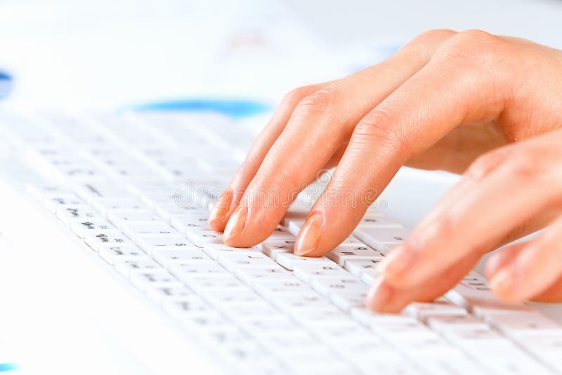Typing work stock image. Image of information, communicate - 41644007