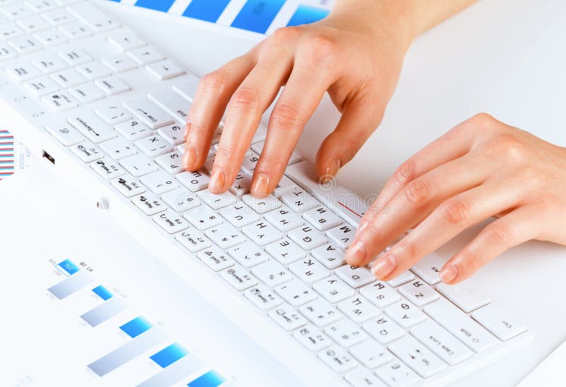 Typing work stock image. Image of input, businessperson - 41651657