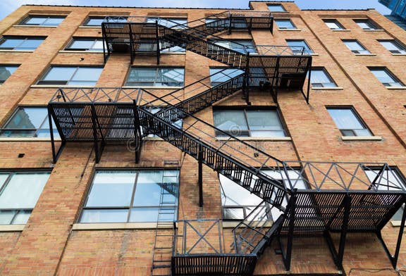 Typische Brandtrap stock foto. Image of spruit, brand - 44402430