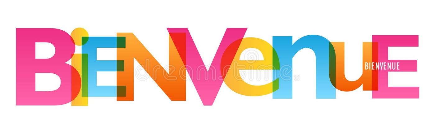 French Bienvenue Stock Illustrations – 238 French Bienvenue Stock ...