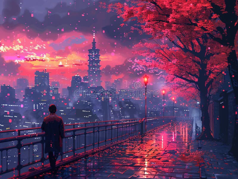 Typographer& X27;s Pixelated Dream with Pixelated Style Stock Image ...