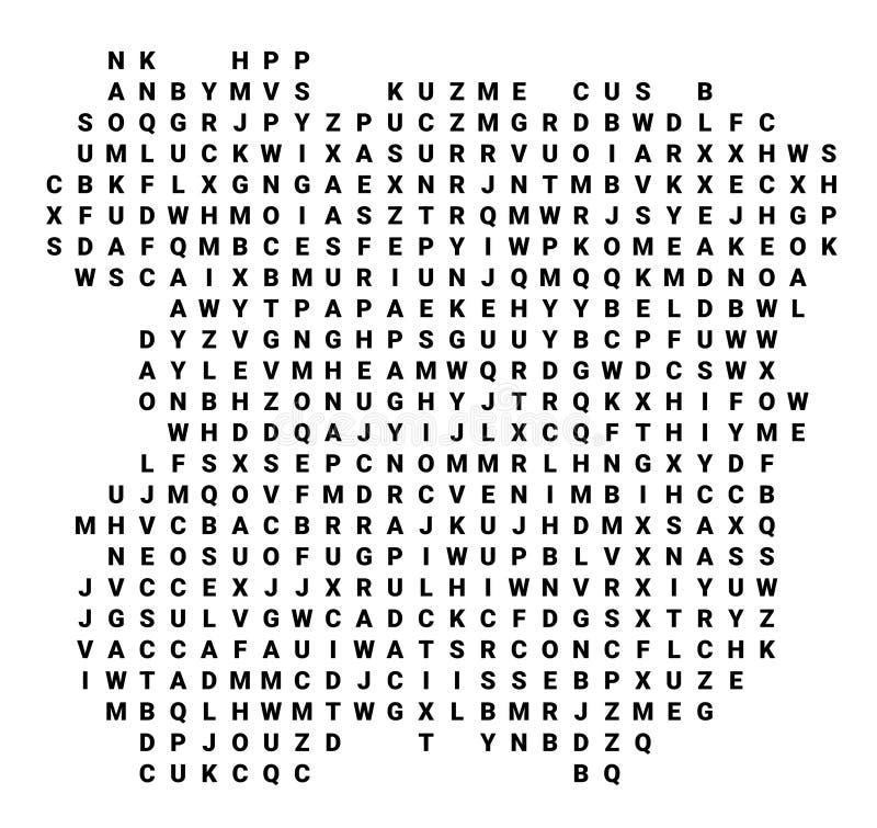 Typographic Map the State or Region Siauliai (Lithuania) Stock ...