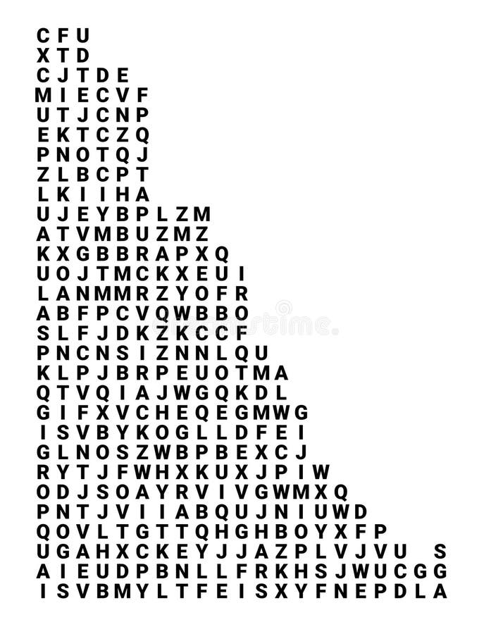 Typographic Map the State or Region Yukon (Canada) Stock Illustration ...