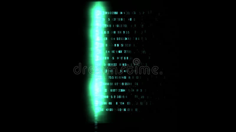 Typographic Numeric and Letter Code Hacker Code Stock Footage - Video ...
