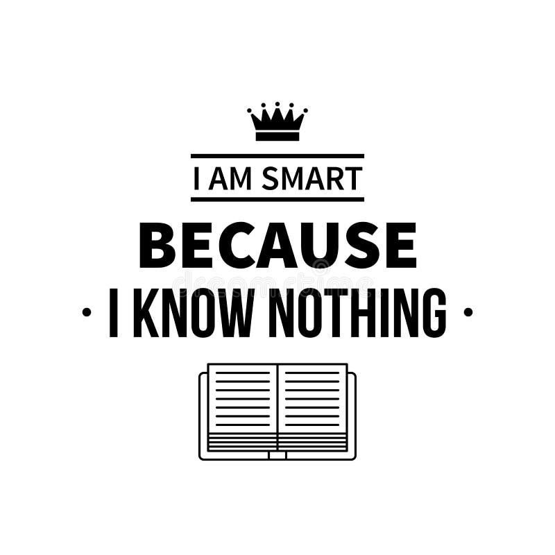 I Know Nothing Stock Illustrations – 11 I Know Nothing Stock ...