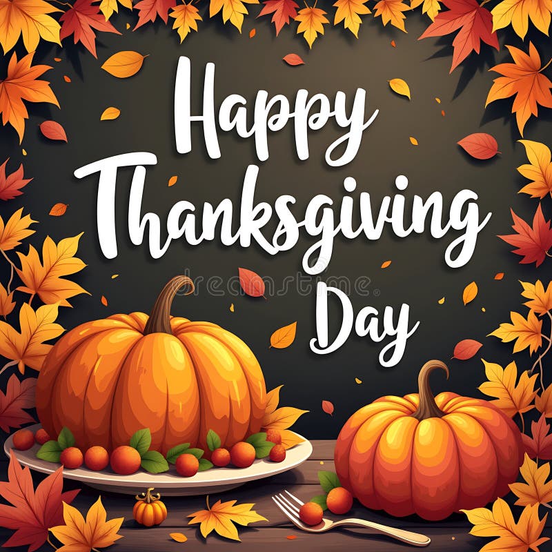 Happy Thanksgiving Day Focuses on Designing Creative, Visually ...