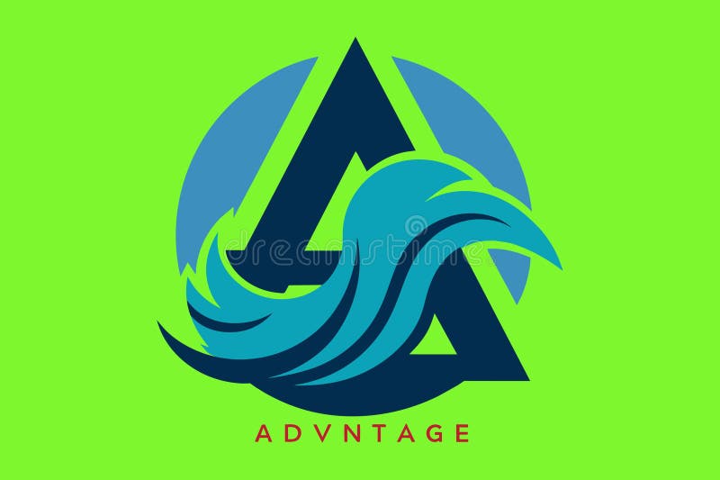 A Typography Logo Icons Vector Art Stock Vector - Illustration of ...