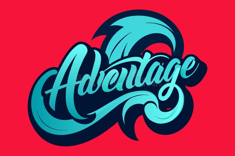 A Typography Logo Icons Vector Illustration Stock Vector - Illustration ...