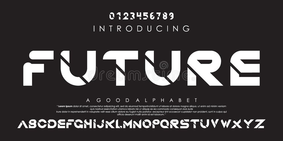 Typography Logo Template Editable 3d Text Effect Style Stock Vector ...