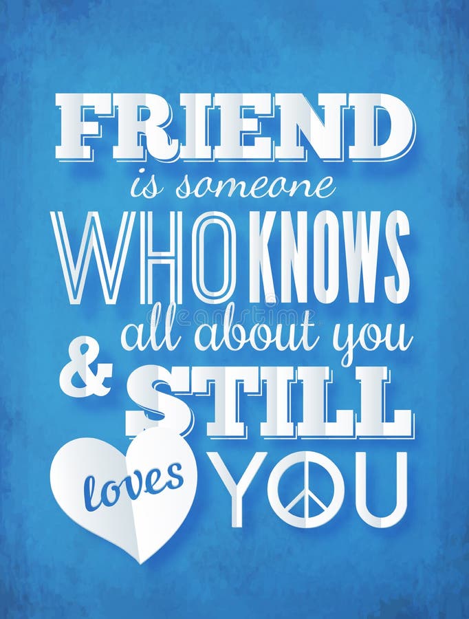 Typography Paper Design with Quote about Stock Vector - Illustration of ...