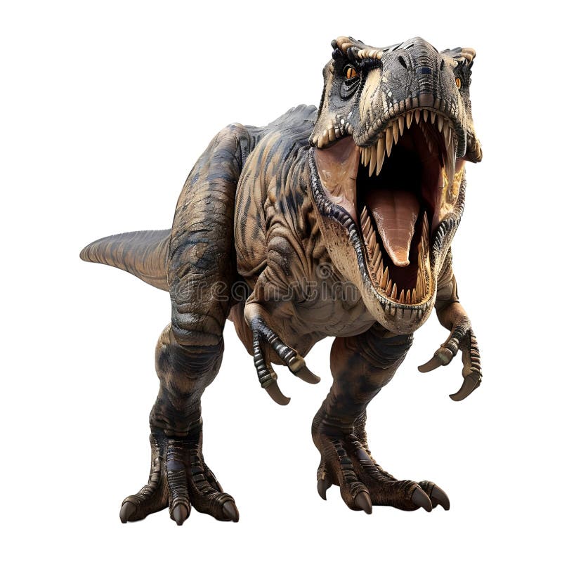 Tyrannosaurus Rex on Transparent Background - Ai Generated Stock ...