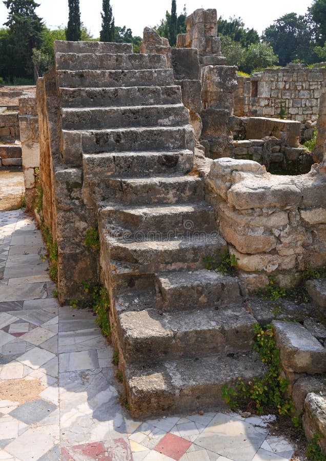 Ancient Necropolis, Tyre, Lebanon Stock Image - Image of necropolis ...