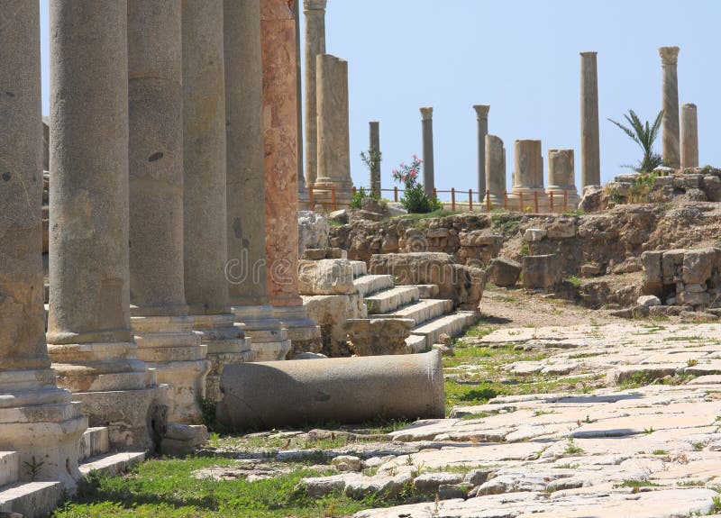 Ancient Necropolis, Tyre, Lebanon Stock Image - Image of necropolis ...