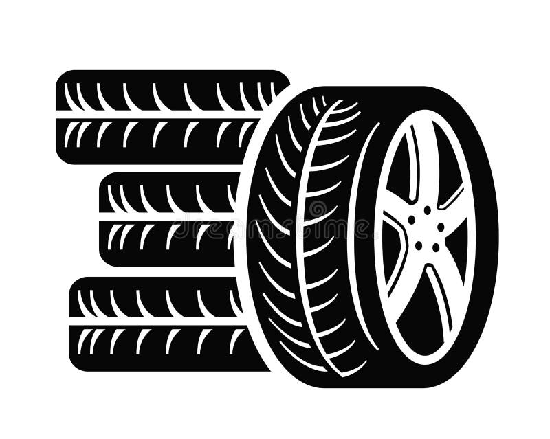 Tire Vector Clipart