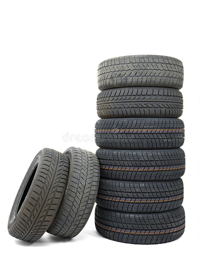 Tyre sets stock image. Image of recycle, profile, isolated - 33780751