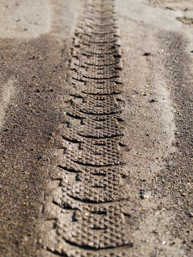 Tyre tread on dirt stock photo. Image of sports, mountainbike - 7853372