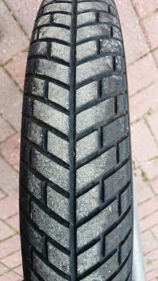 Tyre tread stock photo. Image of tyre, honda, front, tread - 45009862