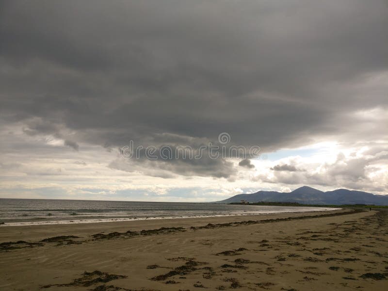 Tyrella Beach, County Down, Northern Ireland Stock Image - Image of ...