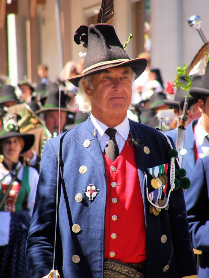 Tyrolean folk event editorial stock photo. Image of austria - 10539798