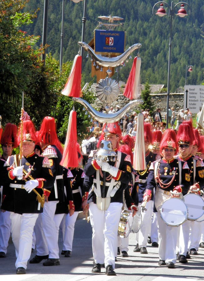 Tyrolean folk event editorial stock image. Image of orchestra - 10539844