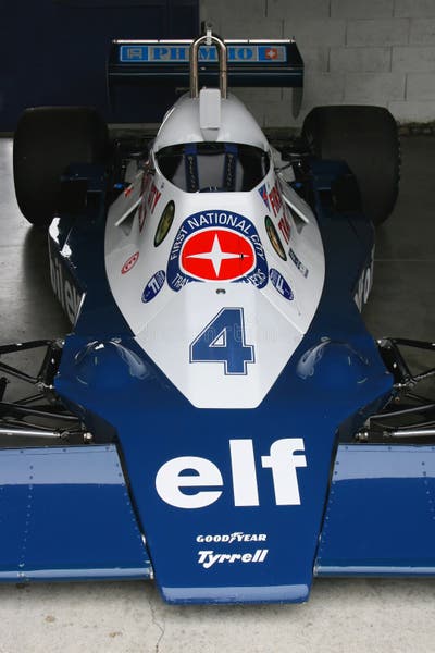 Tyrrell Formula One Racing Car Editorial Stock Photo - Image of ...