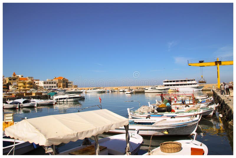 Tyrus City Lebanon 2017 stockbild. Bild von letztes - 100520561