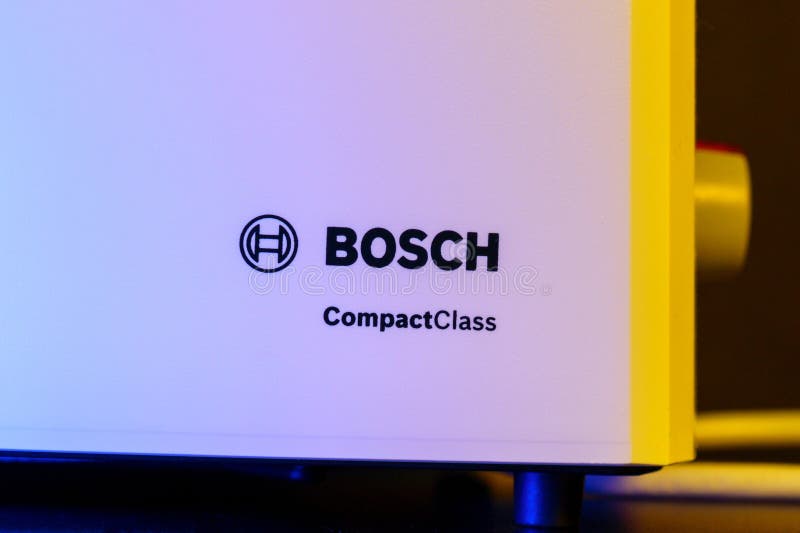 Tyumen, Russia-August 08, 2023: Bosch Logo Close Up. Bosch is a German ...